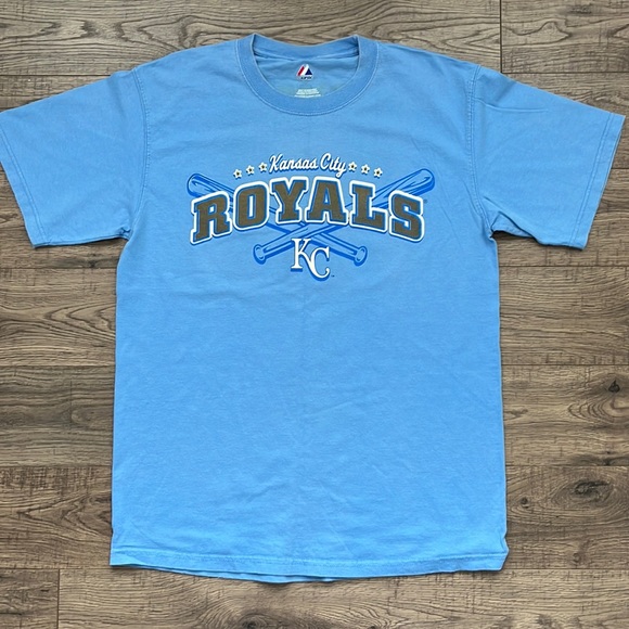 Majestic | Shirts | Vintage Kc Royals Tshirt | Poshmark